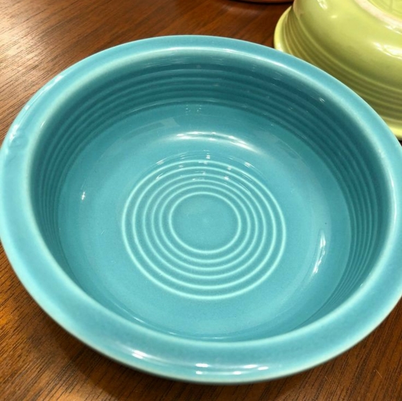 Fiesta | Dining | Vintage Genuine Fiesta Fiestaware Hlc Turquoise Blue ...